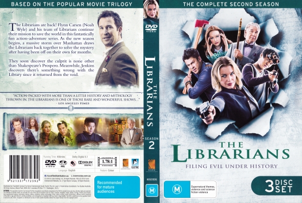 CoverCity - DVD Covers & Labels - The Librarians - Season 2