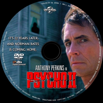 CoverCity - DVD Covers & Labels - Psycho II