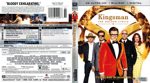 CoverCity - DVD Covers & Labels - Kingsman: The Golden Circle 4K