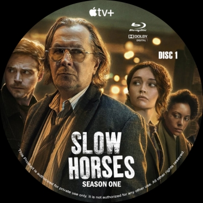 CoverCity - DVD Covers & Labels - Slow Horses - Season 1; disc 1