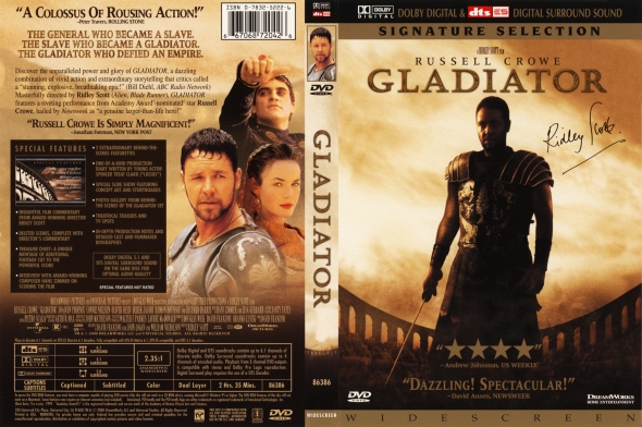 CoverCity - DVD Covers & Labels - Gladiator