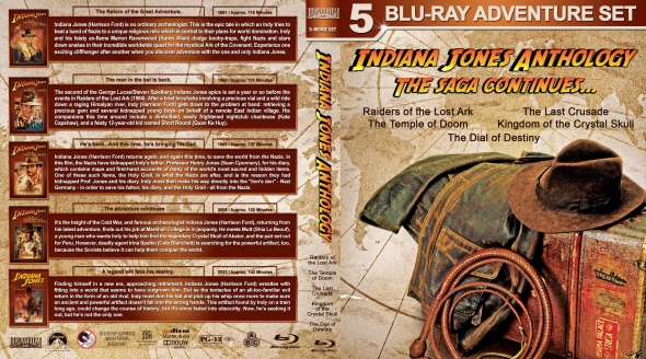 CoverCity - DVD Covers & Labels - Indiana Jones Anthology