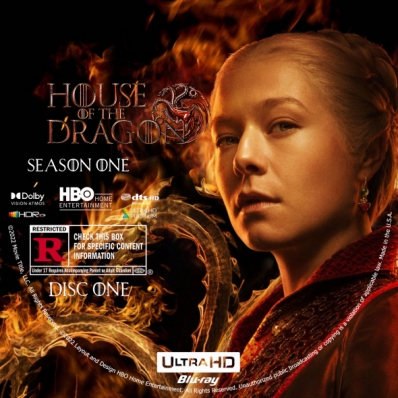 CoverCity - DVD Covers & Labels - House Of The Dragon Season 1 Disc 1 4K