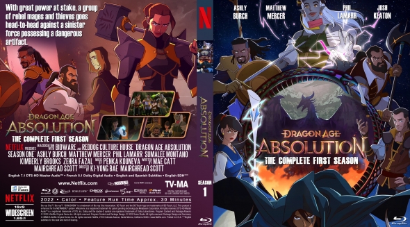 CoverCity - DVD Covers & Labels - Dragon Age: Absolution - Season 1