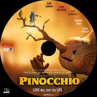 CoverCity - DVD Covers & Labels - Guillermo del Toro's Pinocchio
