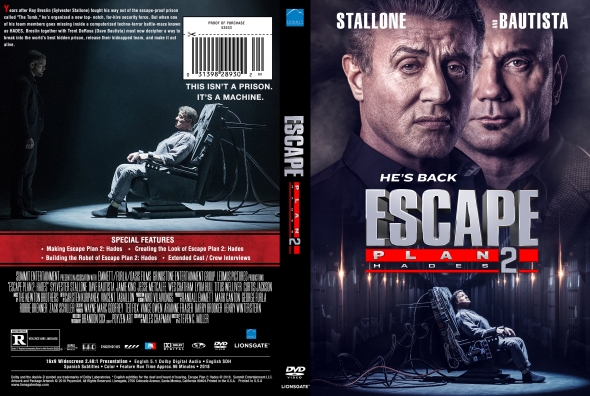 CoverCity - DVD Covers & Labels - Escape Plan 2: Hades