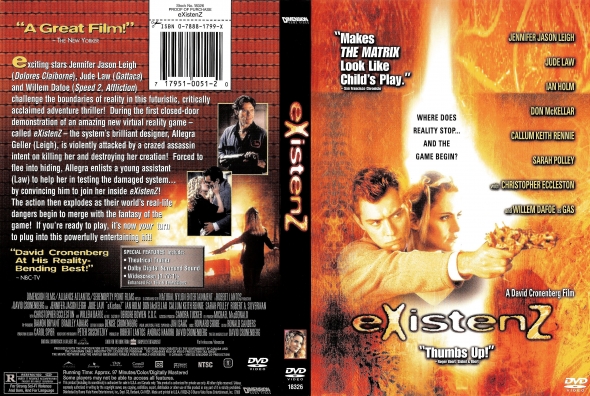 CoverCity - DVD Covers & Labels - eXistenZ