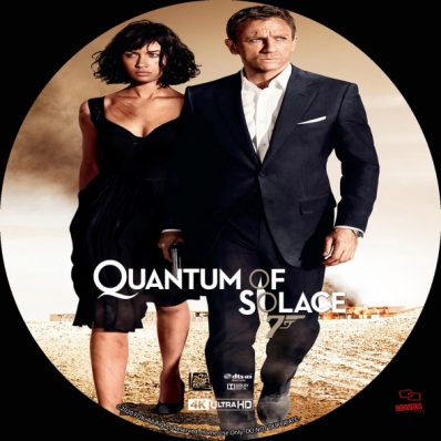 CoverCity - DVD Covers & Labels - Quantum of Solace 4K