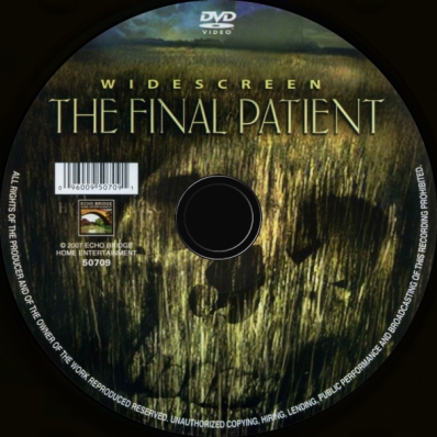 CoverCity - DVD Covers & Labels - The Final Patient