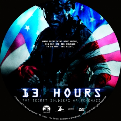 CoverCity - DVD Covers & Labels - 13 Hours: The Secret Soldiers of Benghazi