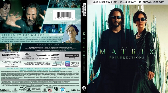 CoverCity - DVD Covers & Labels - The Matrix Resurrections 4K