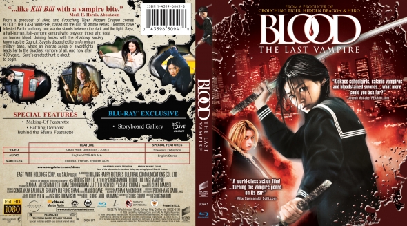 CoverCity - DVD Covers & Labels - Blood: The Last Vampire