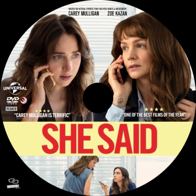 CoverCity - DVD Covers & Labels - She Said