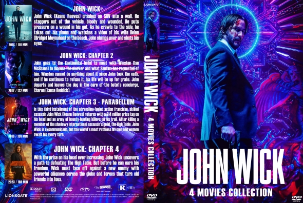 CoverCity - DVD Covers & Labels - John Wick Collection CoverCity - DVD Covers & Labels - John Wick Collection