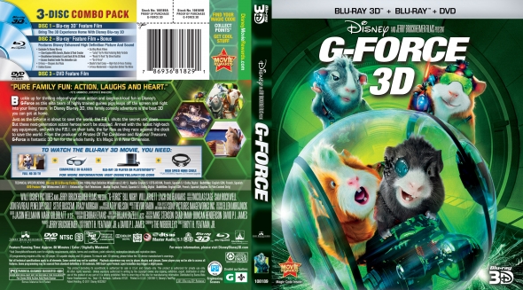 CoverCity - DVD Covers & Labels - G-Force 3D