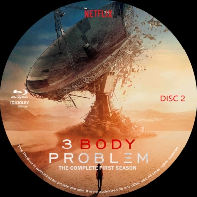 CoverCity - DVD Covers & Labels - 3 Body Problem - Season 1; disc 2