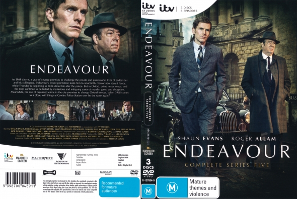CoverCity - DVD Covers & Labels - Endeavour - Season 5