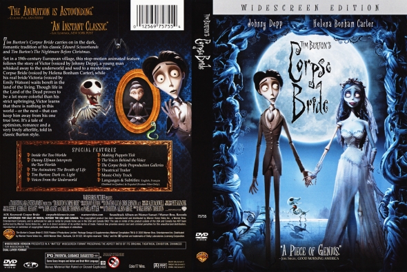 CoverCity - DVD Covers & Labels - Tim Burton's Corpse Bride