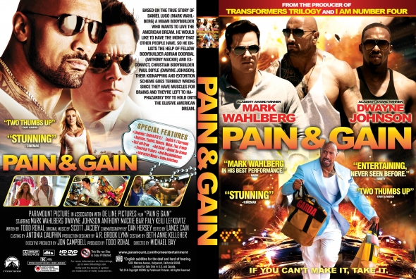 Dvd Cover „pain And Gain“