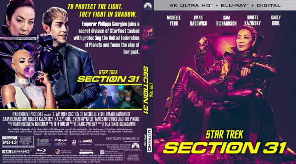 CoverCity - DVD Covers & Labels - Star Trek: Section 31 (4K)