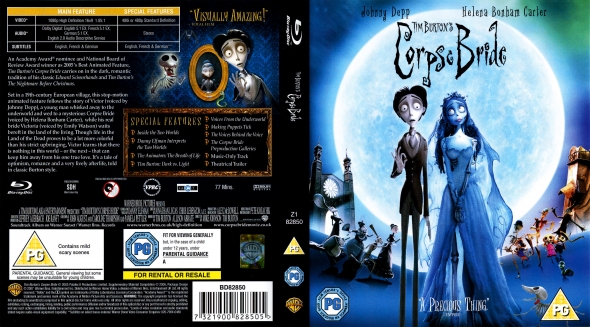 Corpse Bride Dvd Cover