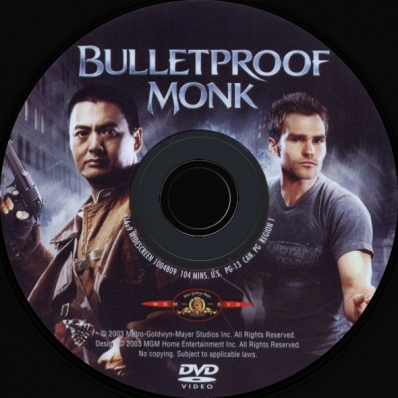CoverCity - DVD Covers & Labels - Bulletproof Monk