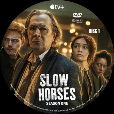 CoverCity - DVD Covers & Labels - Slow Horses - Season 1; disc 1