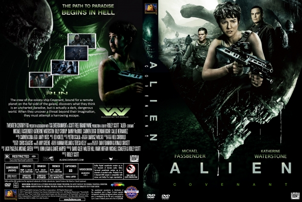 CoverCity - DVD Covers & Labels - Alien: Covenant