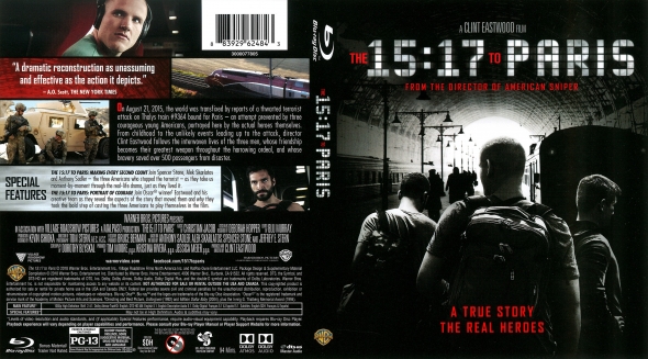 CoverCity - DVD Covers & Labels - The 15:17 to Paris