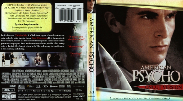 CoverCity - DVD Covers & Labels - American Psycho