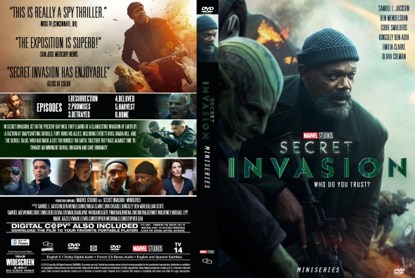 CoverCity - DVD Covers & Labels - Secret Invasion - Miniseries