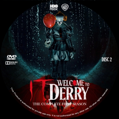 CoverCity - DVD Covers & Labels - IT: Welcome to Derry - Season 1; disc 2