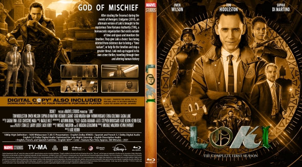 CoverCity - DVD Covers & Labels - Loki - Season 1