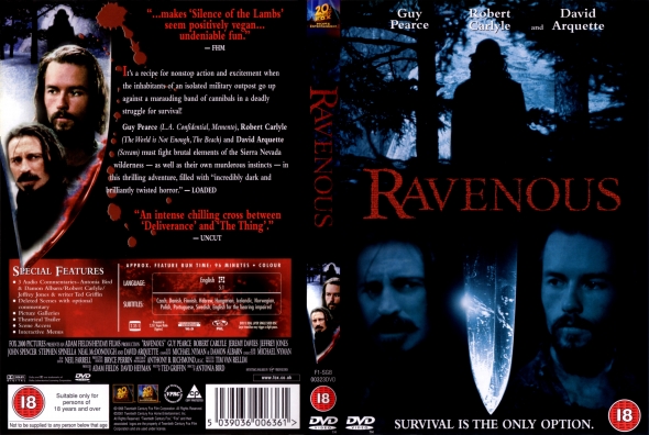 CoverCity - DVD Covers & Labels - Ravenous