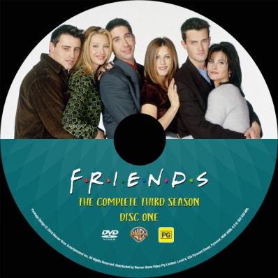 CoverCity - DVD Covers & Labels - Friends - Season 3; disc 1