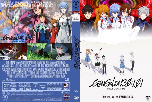 CoverCity - DVD Covers & Labels - Evangelion 3 0 1 01 Thrice Upon a Time 2021
