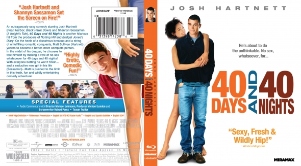 CoverCity - DVD Covers & Labels - 40 Days and 40 Nights