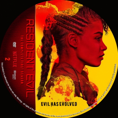 CoverCity - DVD Covers & Labels - Resident Evil - Season 1; disc 2