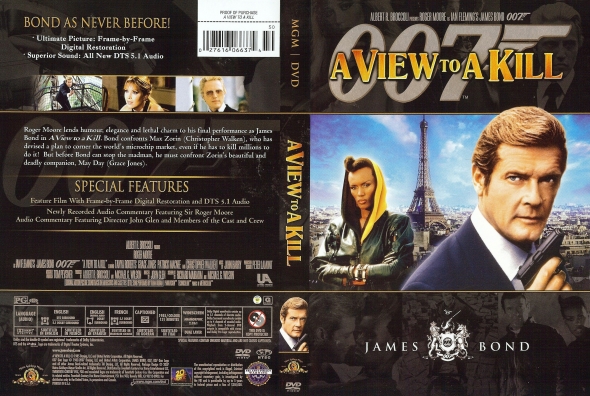A View To A Kill Dvd Cover