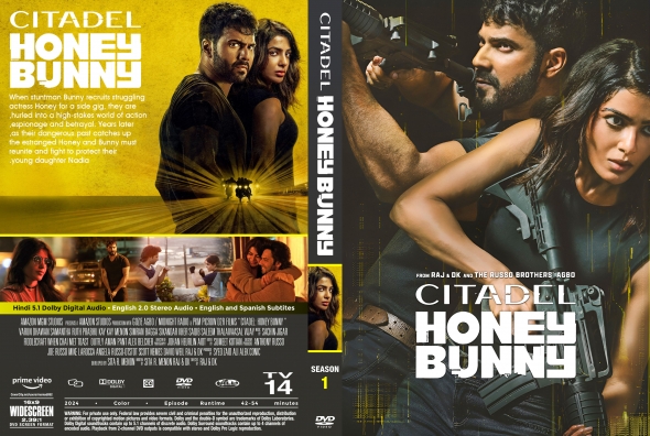 CoverCity - DVD Covers & Labels - Citadel: Honey Bunny - Season 1 CoverCity - DVD Covers & Labels - Citadel: Honey Bunny - Season 1
