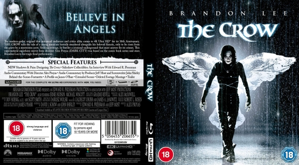 CoverCity - DVD Covers & Labels - The Crow (4K)