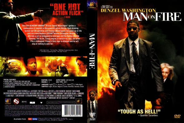 CoverCity - DVD Covers & Labels - Man on Fire