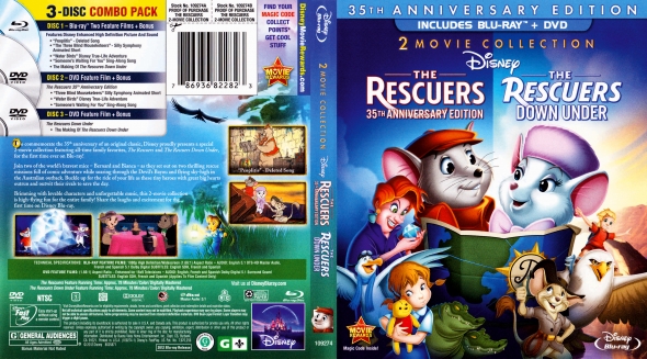 CoverCity - DVD Covers & Labels - The Rescuers - 2 movie collection