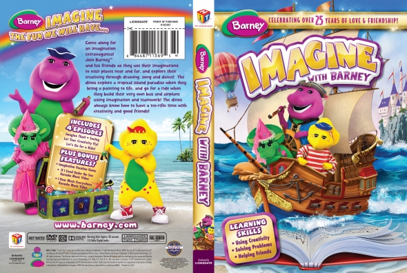 Barney Dvd Covers Empire
