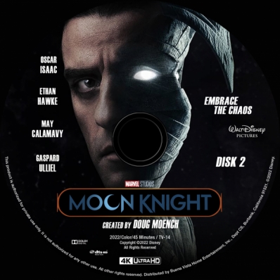 CoverCity - DVD Covers & Labels - Moon Knight 4K - Mini Series; disk 2