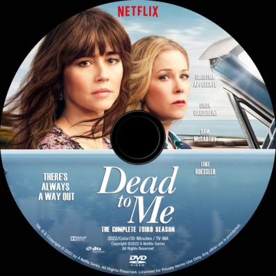 CoverCity - DVD Covers & Labels - Dead to Me - Season 3