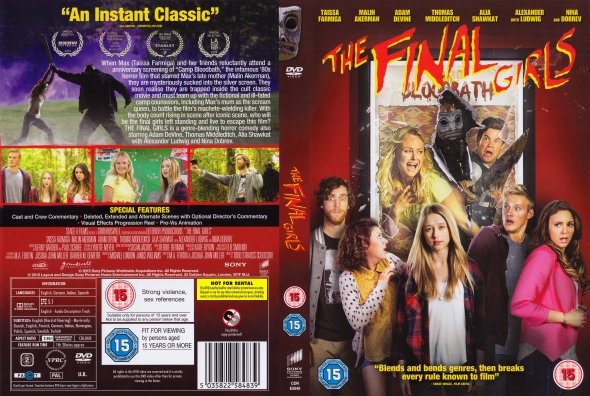 CoverCity - DVD Covers & Labels - The Final Girls
