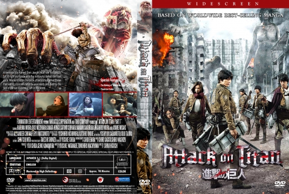 CoverCity - DVD Covers & Labels - Attack on Titan: Part 1