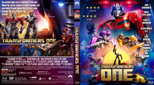 CoverCity - DVD Covers & Labels - Transformers One (4K)