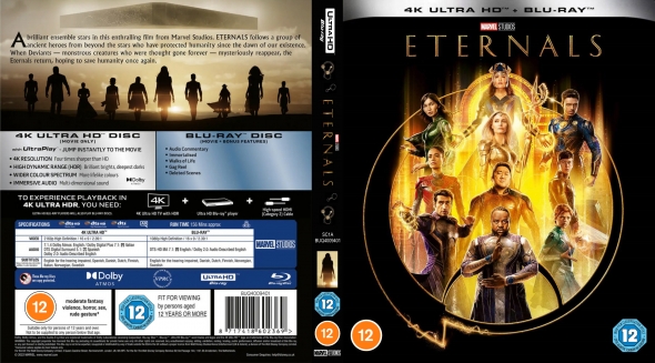CoverCity - DVD Covers & Labels - Eternals 4K